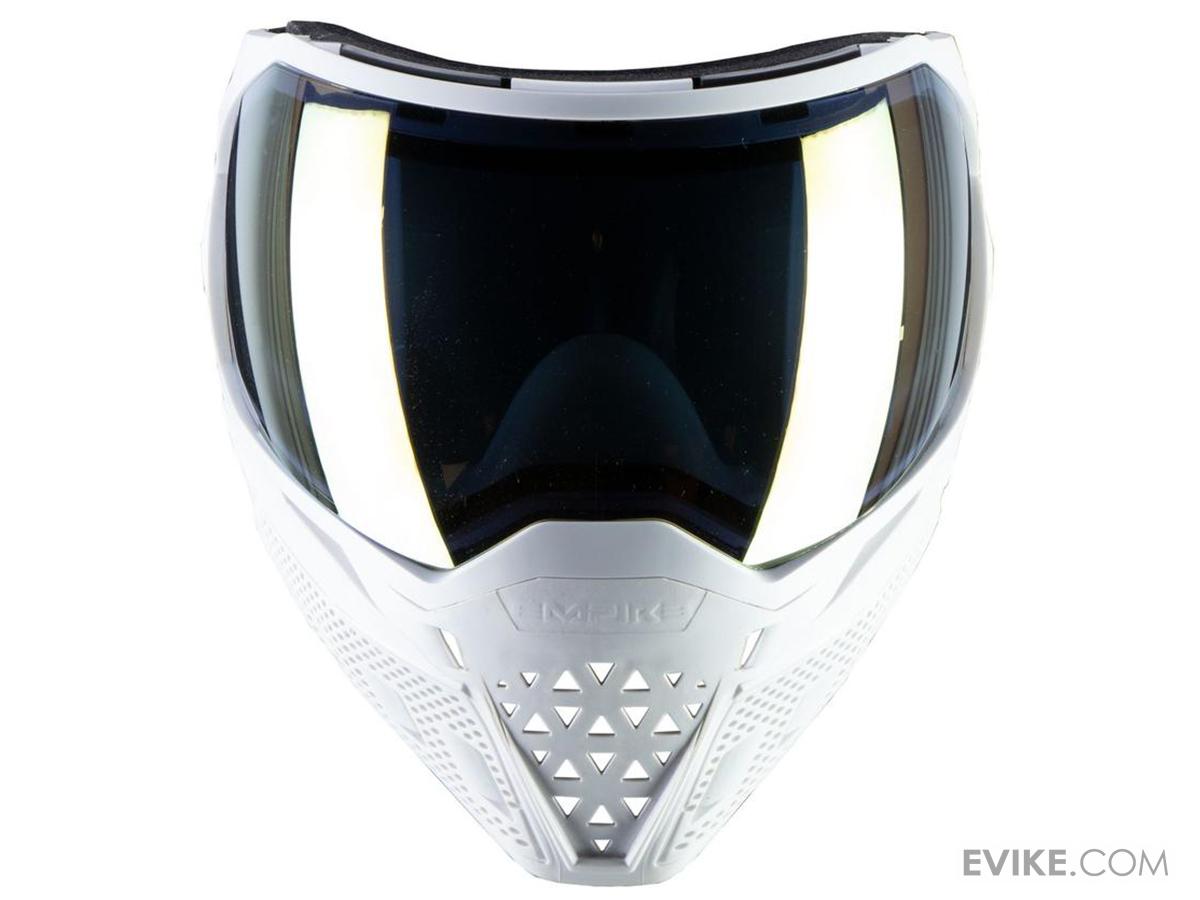 Empire Paintball EVS Full Face Mask (Color: White / Thermal Gold Lens ...