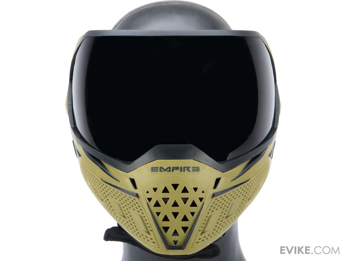 Empire EVS Full Face Mask Goggle with Extra Lens (Color: Olive ...