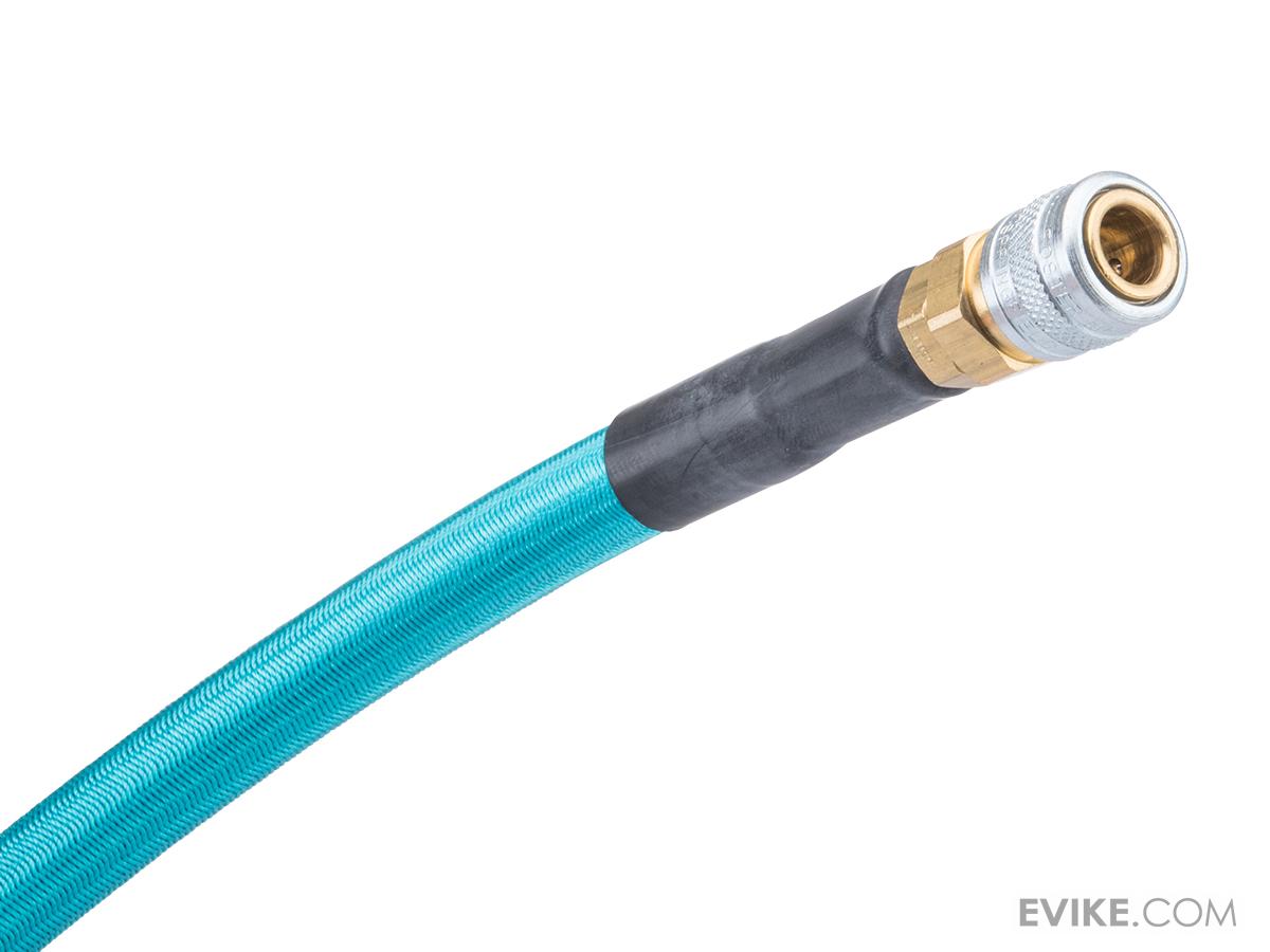 EPeS Airsoft Soft & Flexible Mk.III Braided HPA Hose (Color: Ocean Blue ...
