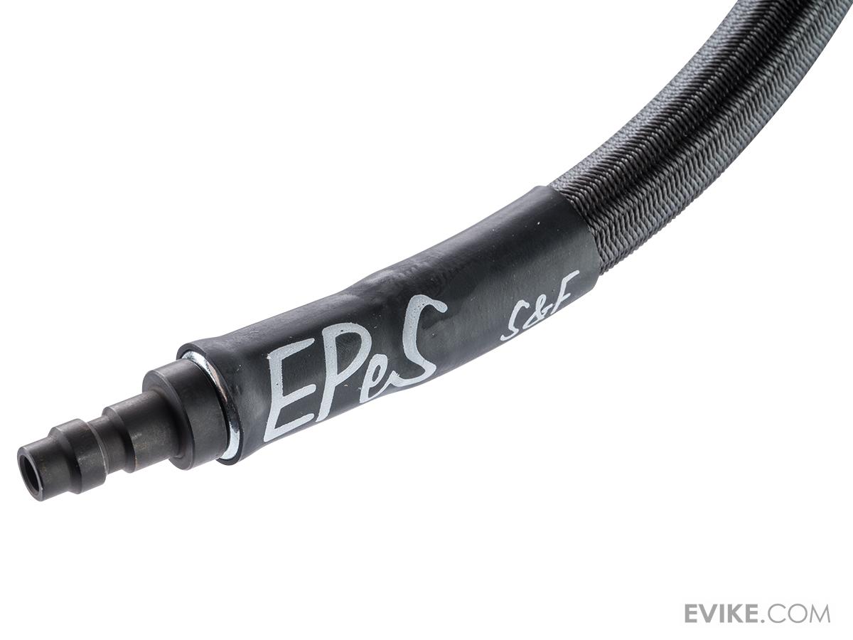 EPeS Airsoft Soft & Flexible Mk.III Braided HPA Hose (Color: Steel Grey ...