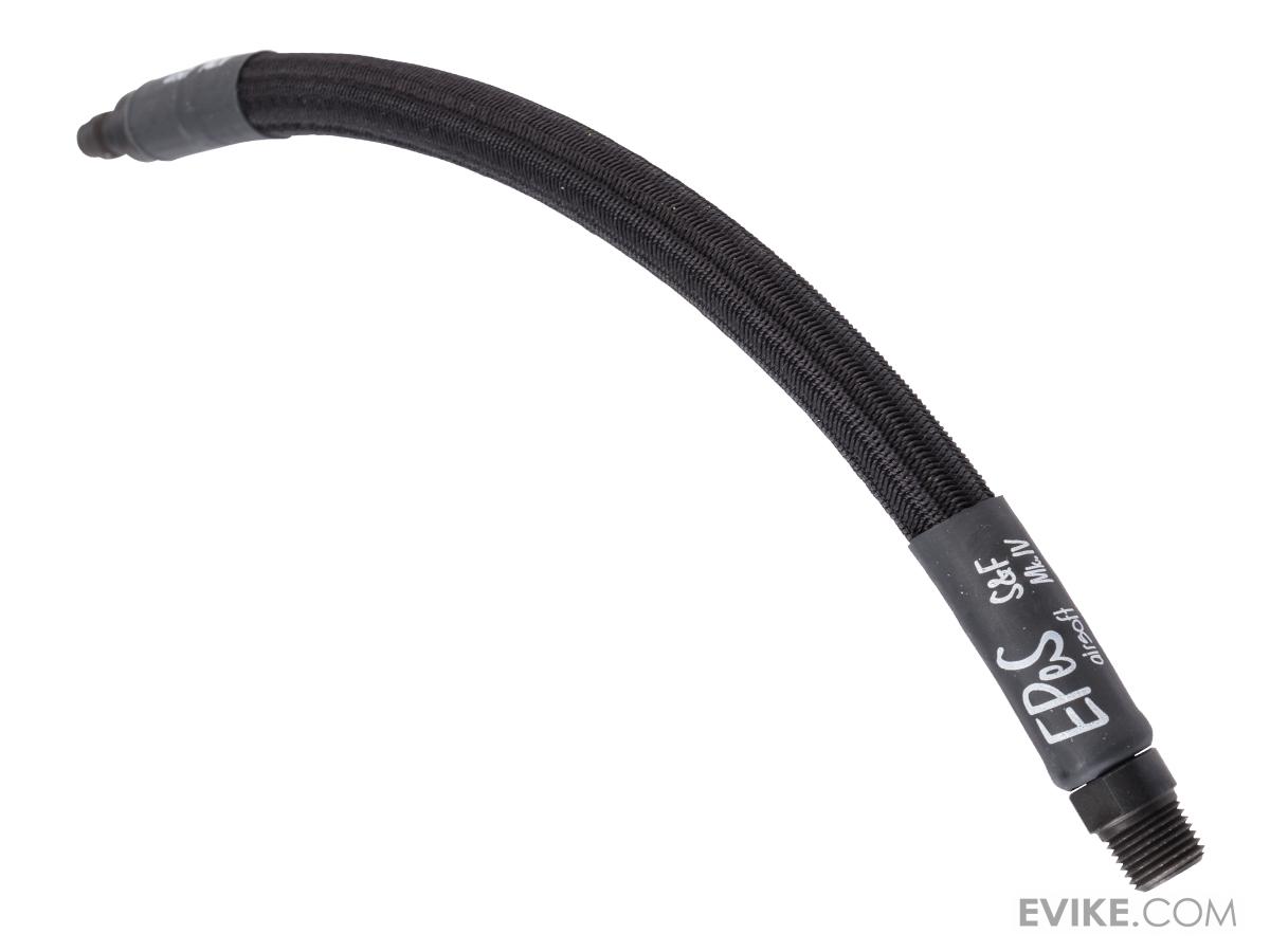 EPeS Airsoft Soft & Flexible MK.II Integral Grip Line Braided HPA Hose ...