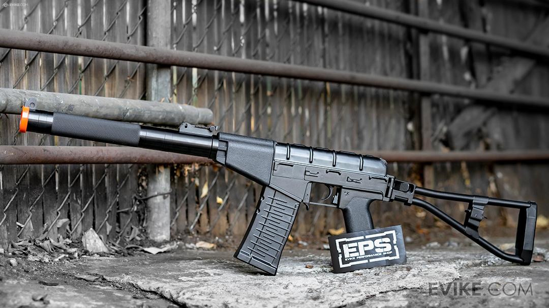 Evike Performance Shop Custom King Arms AS VAL Airsoft AEG Sniper Rifle ...