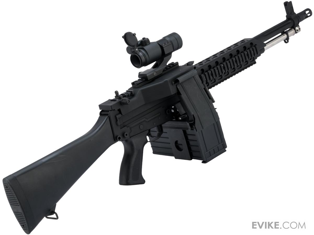 Evike Performance Shop Custom G&P MK23 Airsoft AEG Light Machine Gun ...