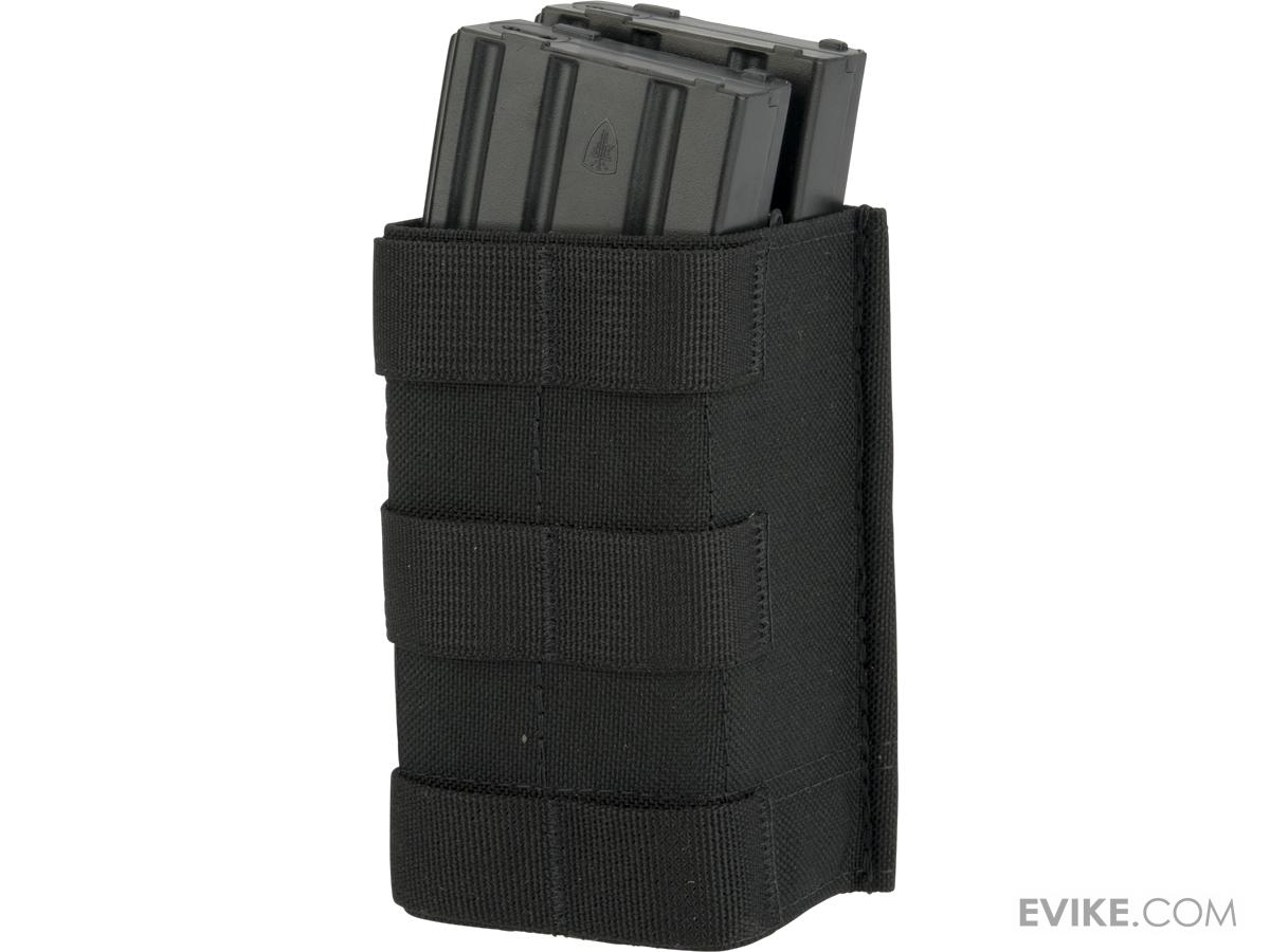 Esstac Double Stack 5.56mm KYWI Magazine Pouch (Color: Black), Tactical ...