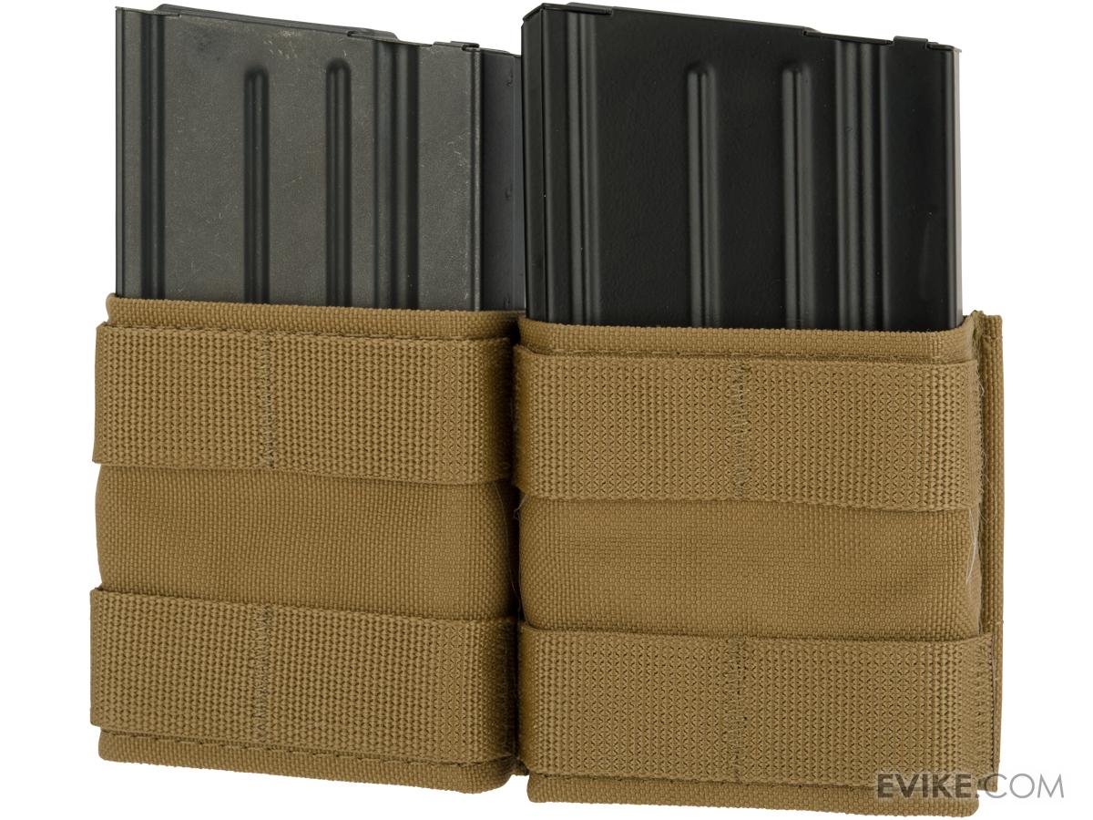 Esstac Double 7.62mm "Shorty" KYWI Magazine Pouch (Color: Coyote Brown ...