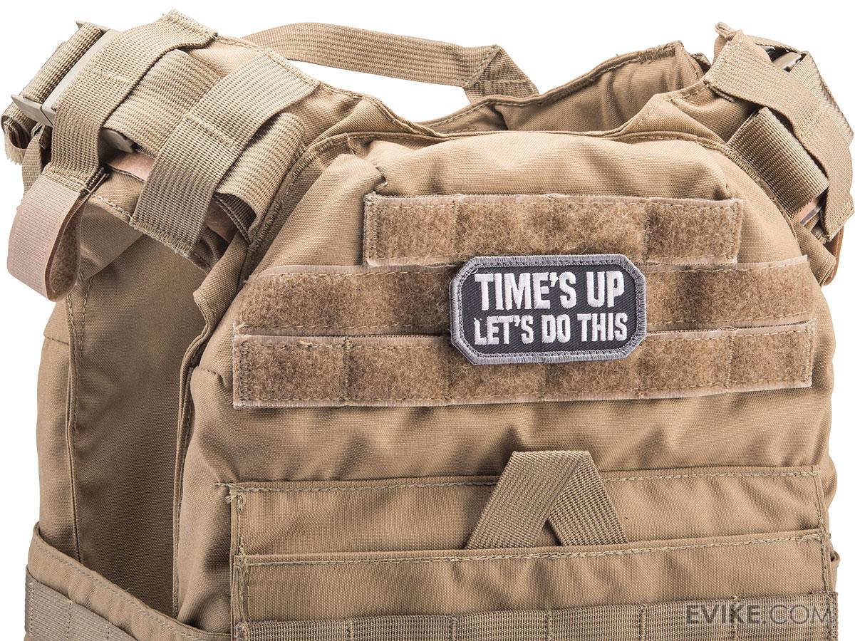 Mil-Spec-Monkey "Times Up" Embroidered Morale Patch (Color: Urban ...