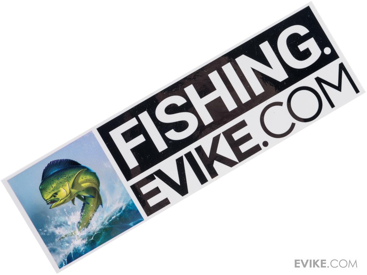 Fishing.Evike Vinyl Box Logo Sticker (Design: Dorado), Evike Stuff, e ...