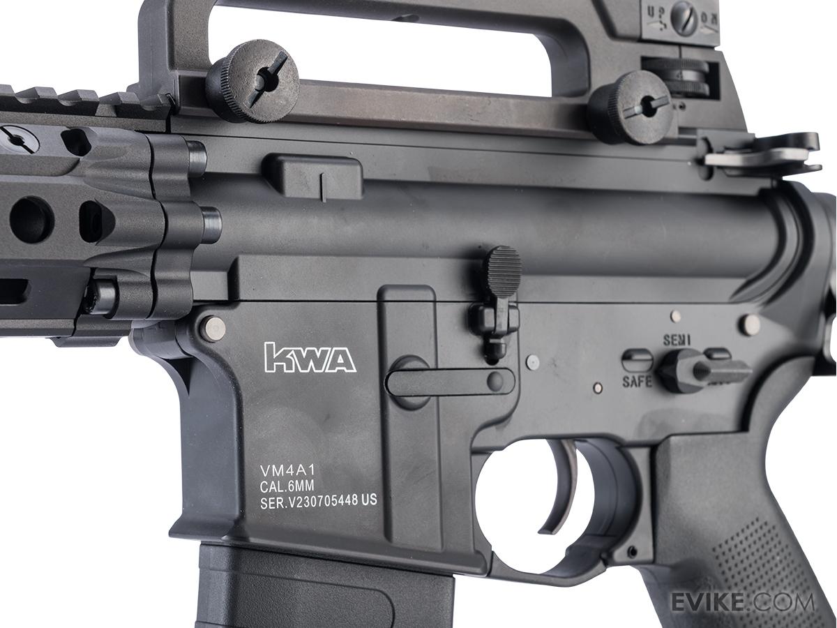 Evike Custom KWA VM4-A1 V2.5 M4 Carbine Airsoft AEG with 9.5" Daniel ...