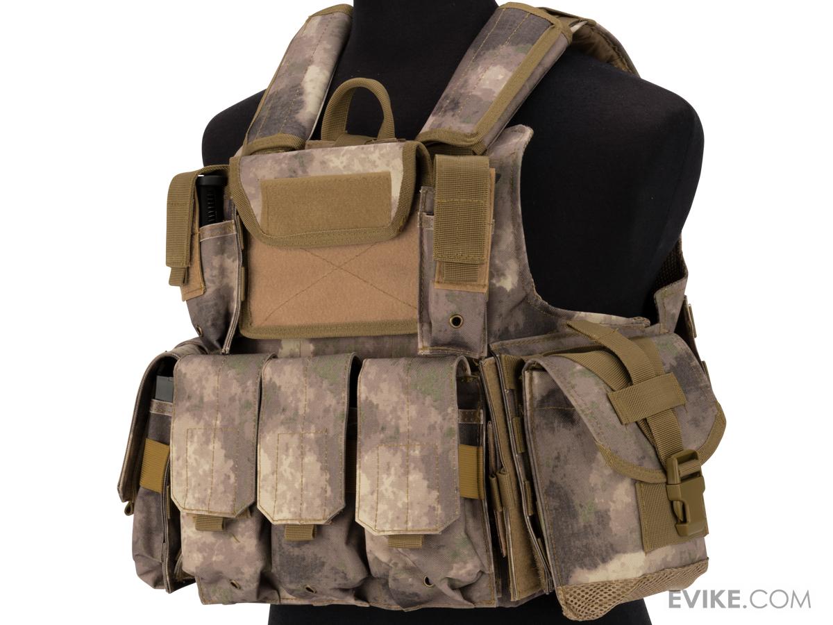 USMC Style C.I.R.A.S. Type Force Recon Tactical Vest (Color: Arid Camo ...
