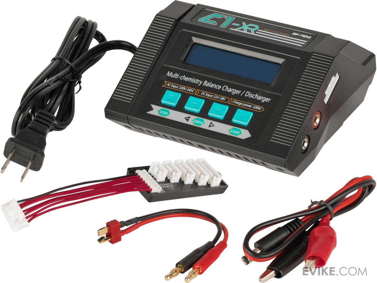 EV Peak C1-XR Multi Function Smart Charger for LiPo LiIon LiFe NiMh ...