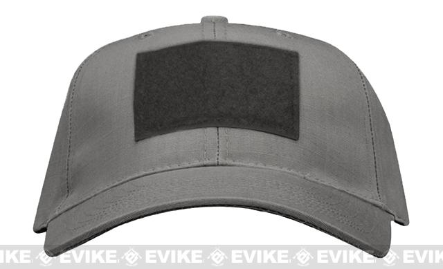 PROPPER 6-Panel Cap w/ Loop Field 63/35 Poly/Cotton Ripstop (Color: Grey), Tactical Gear/Apparel ...