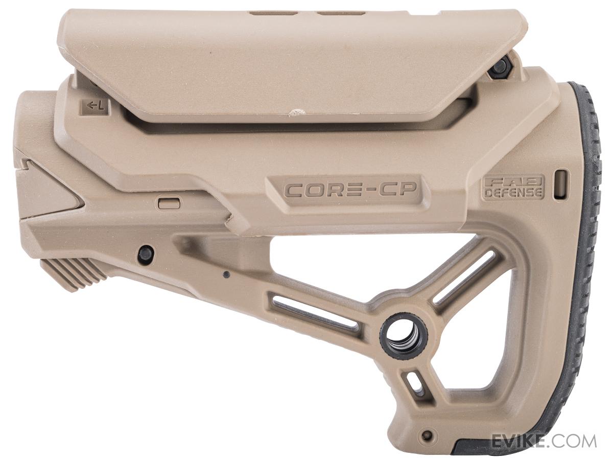 FAB Defense GL-CORE-S CP CQB Optimized Combat Stock with GCCP Cheek ...