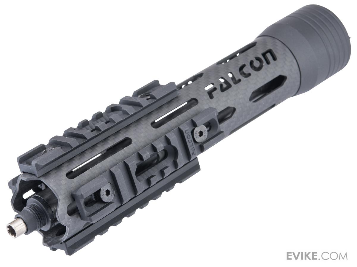 Falcon Inc "Carbon1" Carbon Fiber Handguard Kit for M4 Airsoft AEG ...