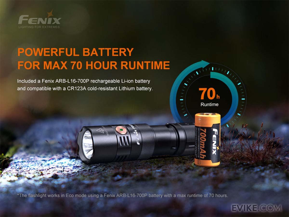Fenix 800 Lumens PD25R Rechargeable EDC Flashlight, Accessories & Parts ...