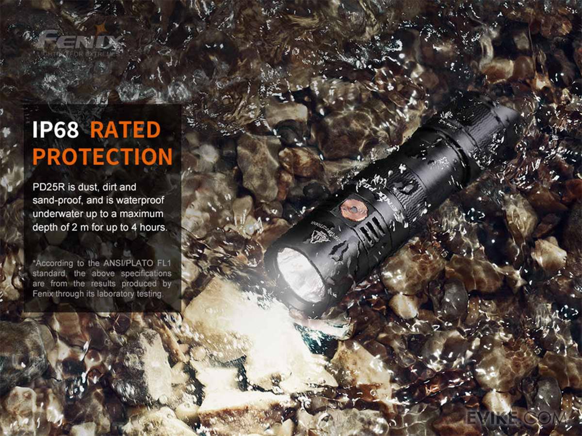 Fenix 800 Lumens PD25R Rechargeable EDC Flashlight, Accessories & Parts ...