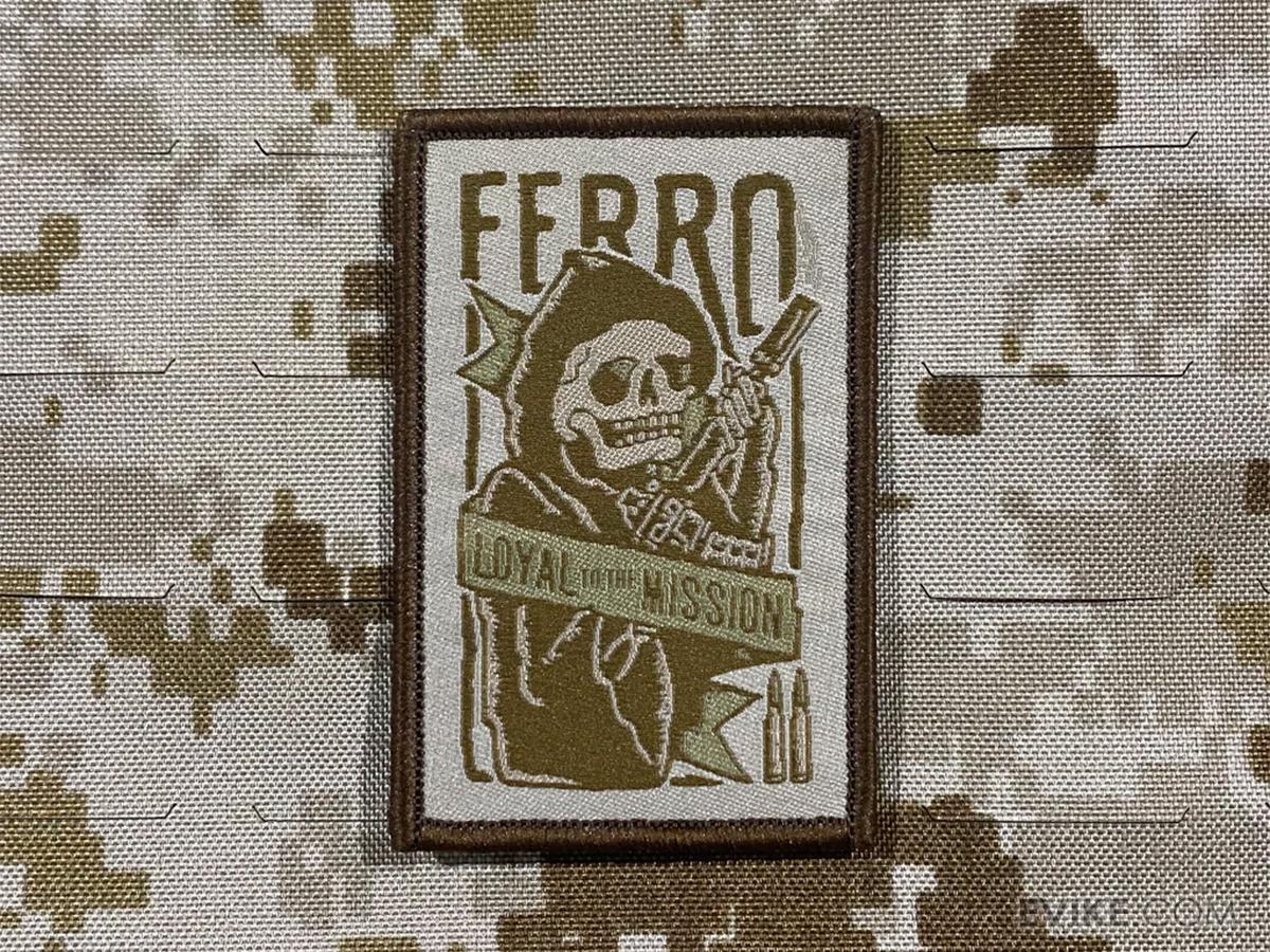 Ferro Concepts Loyal Reaper Embroidered Morale Patch (Color: AOR1), Tactical Gear/Apparel ...