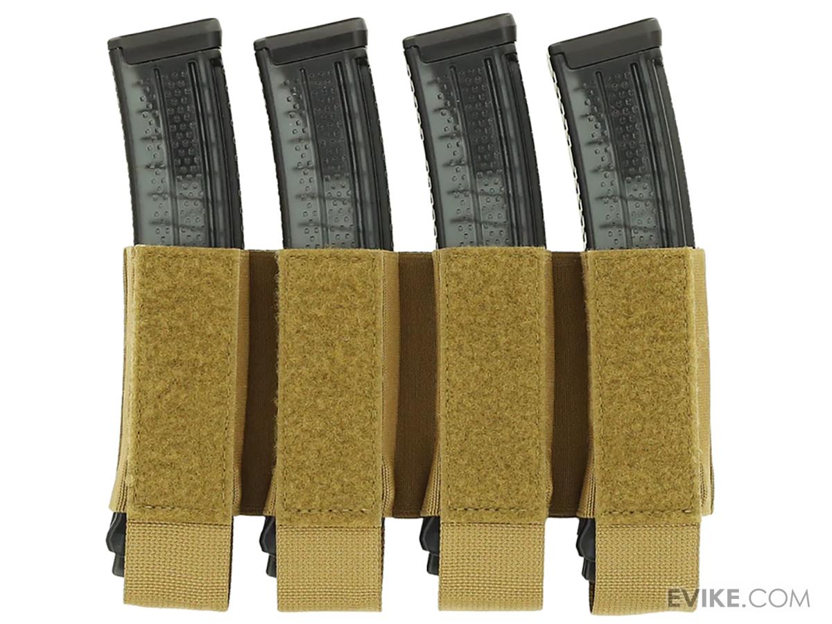 Ferro Concepts Turnover™ Quad SMG Magazine Pouch (Model: Large / Coyote ...