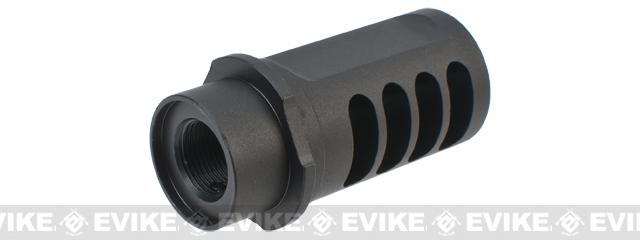 SHS Tank Carbine Aluminum Airsoft Muzzle Brake / Flash Hider - 14mm ...