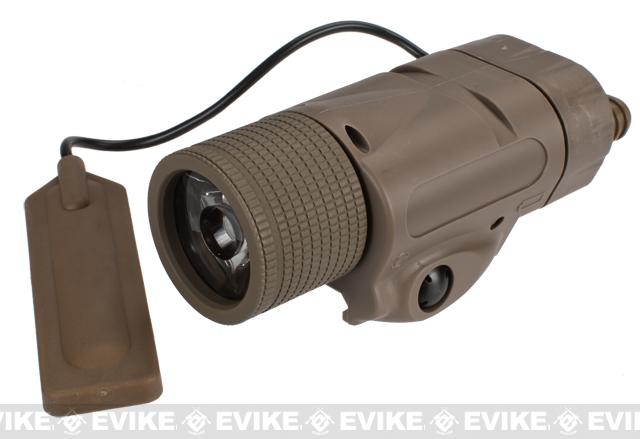 VFC V3X 190 Lumen Combat Tactical Flashlight System - Dark Earth, VFC ...