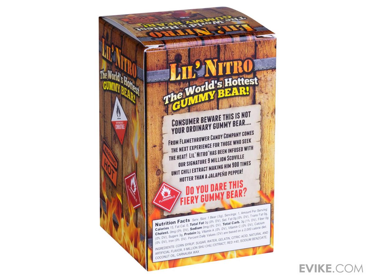 Flamethrower Candy "Lil' Nitro" The World's Hottest Gummy Bear, MORE ...