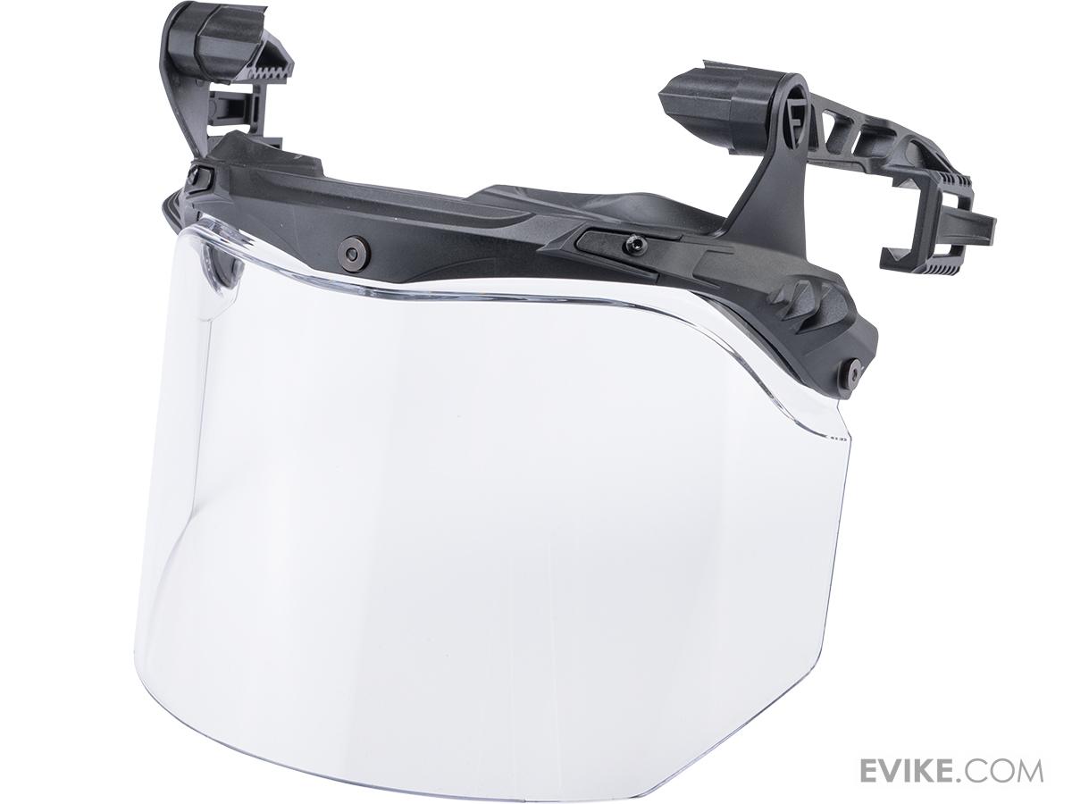 FMA EX Dummy Ballistic Face Shield for EX Helmet-Mounted Rail Systems ...