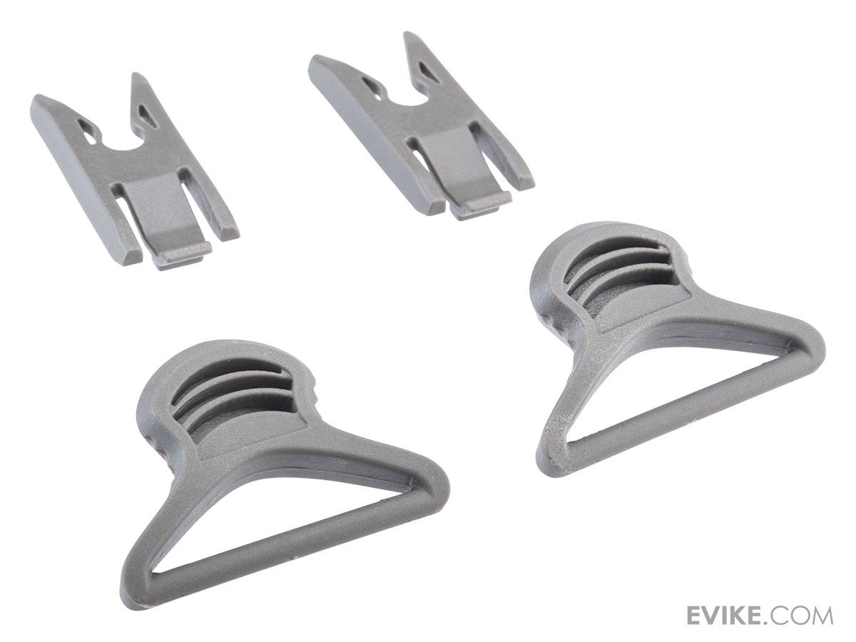 FMA 36mm Goggle Swivel Clips for ARC Rail Helmet Mounts (Color: Foliage ...
