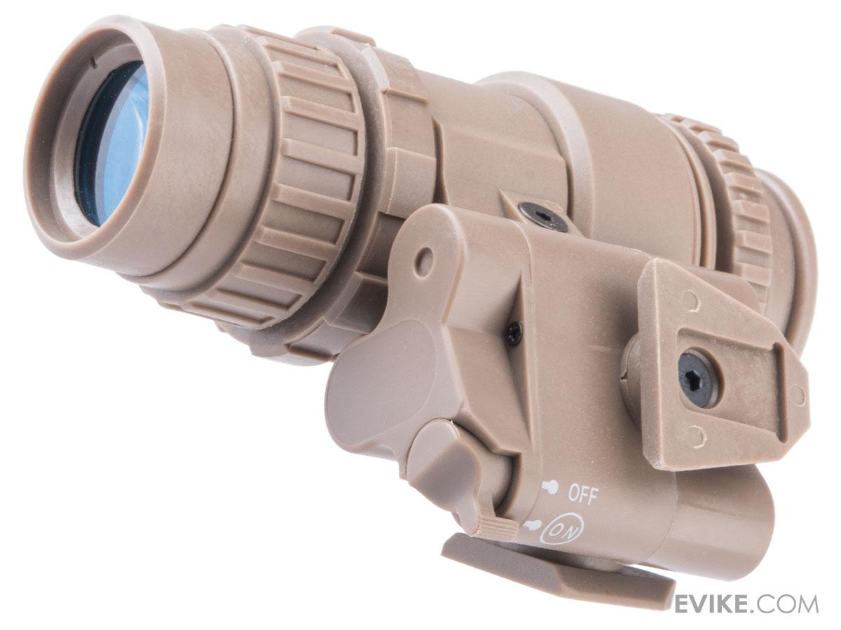 FMA AN/PVS-18 Non-Functional Night Vision Monocular (Color: Dark Earth), Tactical Gear/Apparel ...
