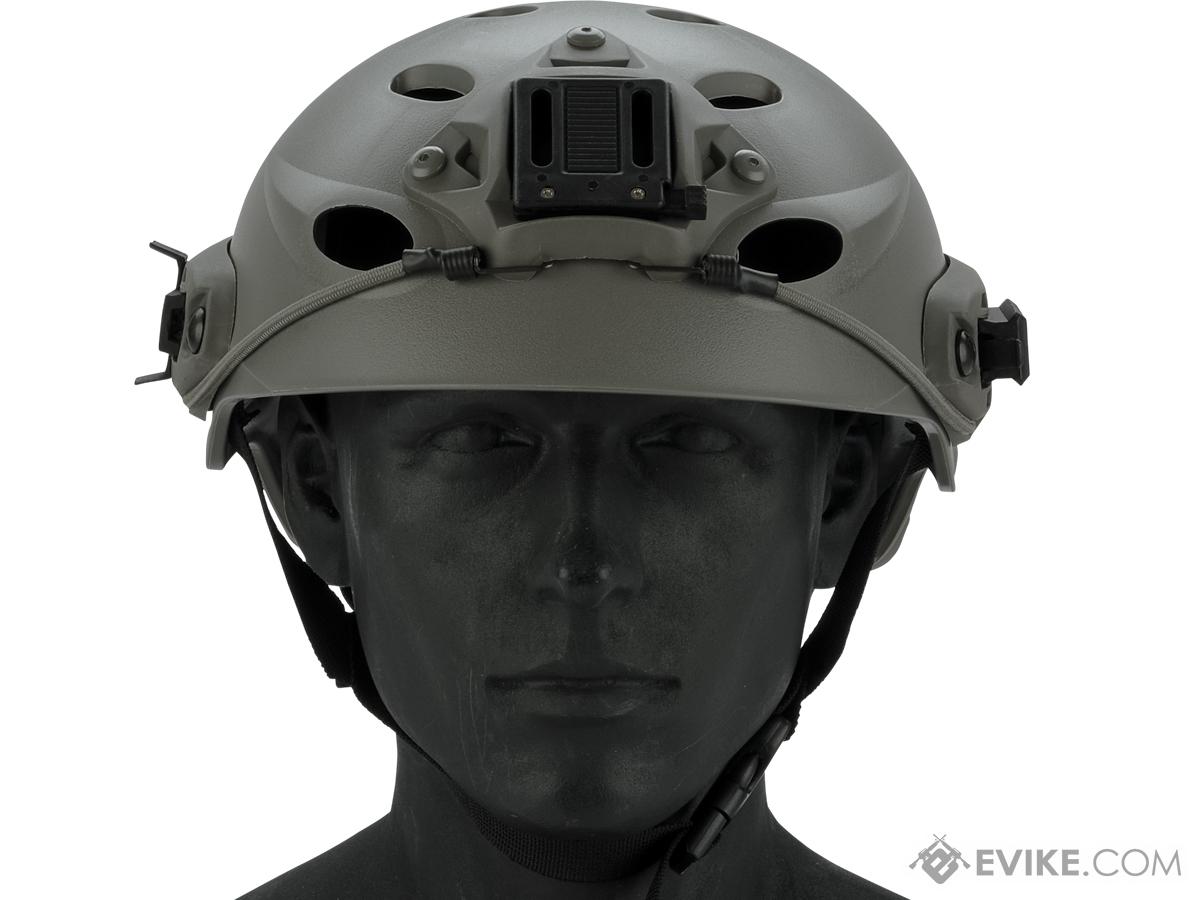 FMA Special Force Recon Tactical Helmet with ARC Rails and NVG Hood ...