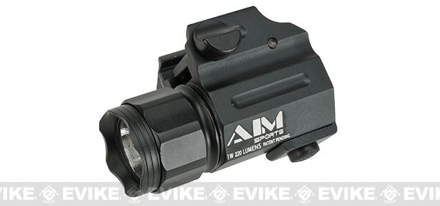 AIM Sports Sub-Compact LED Quick Release Flashlight with Color Filter ...