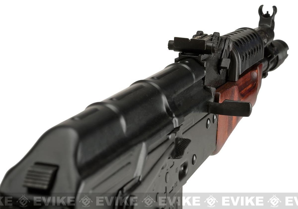 LCT Airsoft AK G-04 NV Full Metal AEG with Real Wood Furniture and Side ...