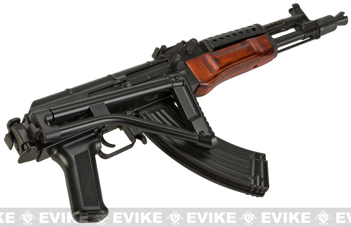 LCT Airsoft AK G-04 NV Full Metal AEG with Real Wood Furniture and Side ...