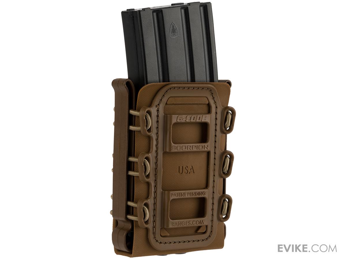 G-Code Soft Shell Scorpion Rifle Magazine Carrier with R1 Molle Clips ...