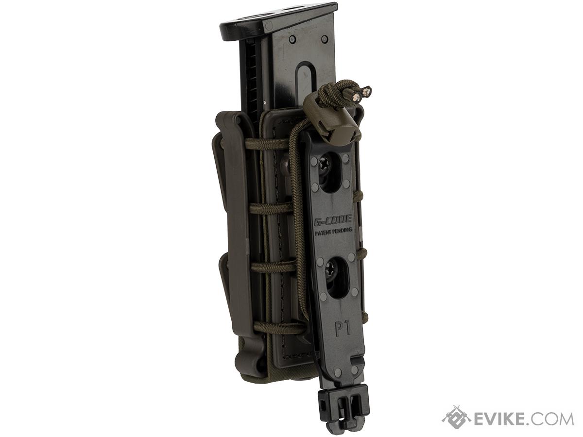 G-Code Soft Shell Scorpion Tall Pistol Magazine Carrier with P1 Molle ...