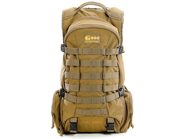 GEIGERRIG RIG1600 Tactical Hydration Pack w/ 2L Hydration Engine (Color ...