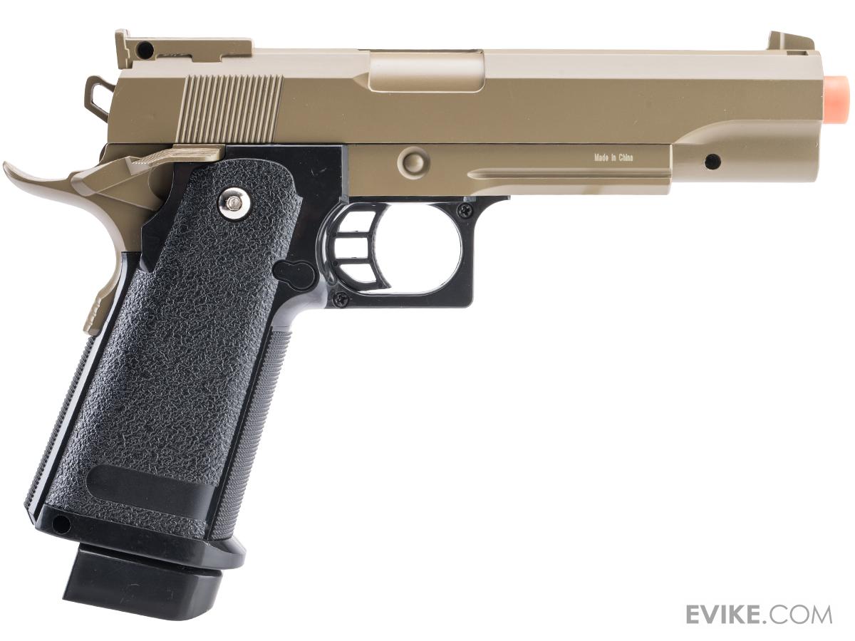 Galaxy Heavy Weight 4.3 Hi-Capa Spring Powered Airsoft Pistol (Color ...