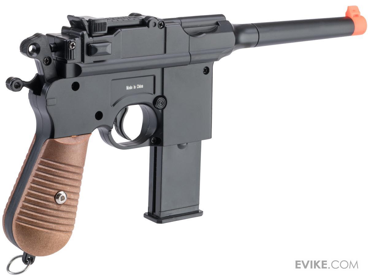 Galaxy Heavy Weight German WWII Mauser Spring Powered Airsoft Pistol ...