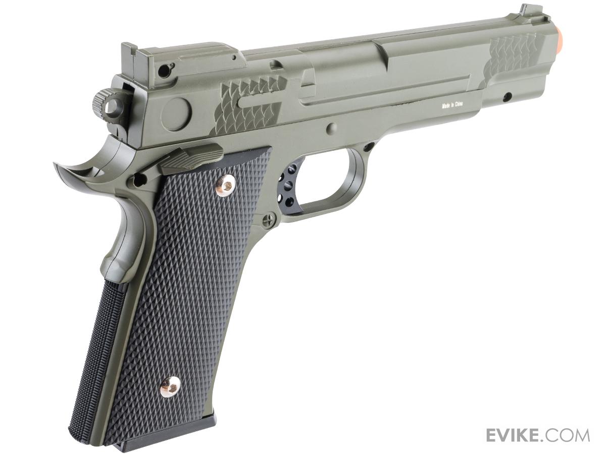 Galaxy Heavy Weight Dragon Scale 1911 Spring Powered Airsoft Pistol ...