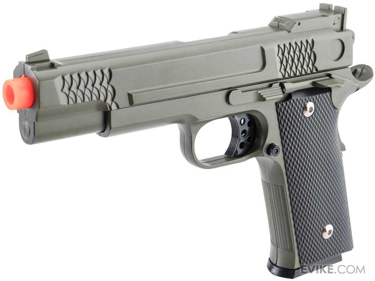 Galaxy Heavy Weight Dragon Scale 1911 Spring Powered Airsoft Pistol ...