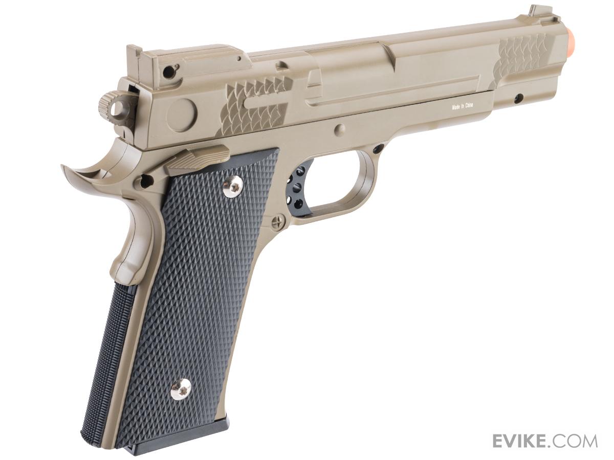 Galaxy Heavy Weight Dragon Scale 1911 Spring Powered Airsoft Pistol ...