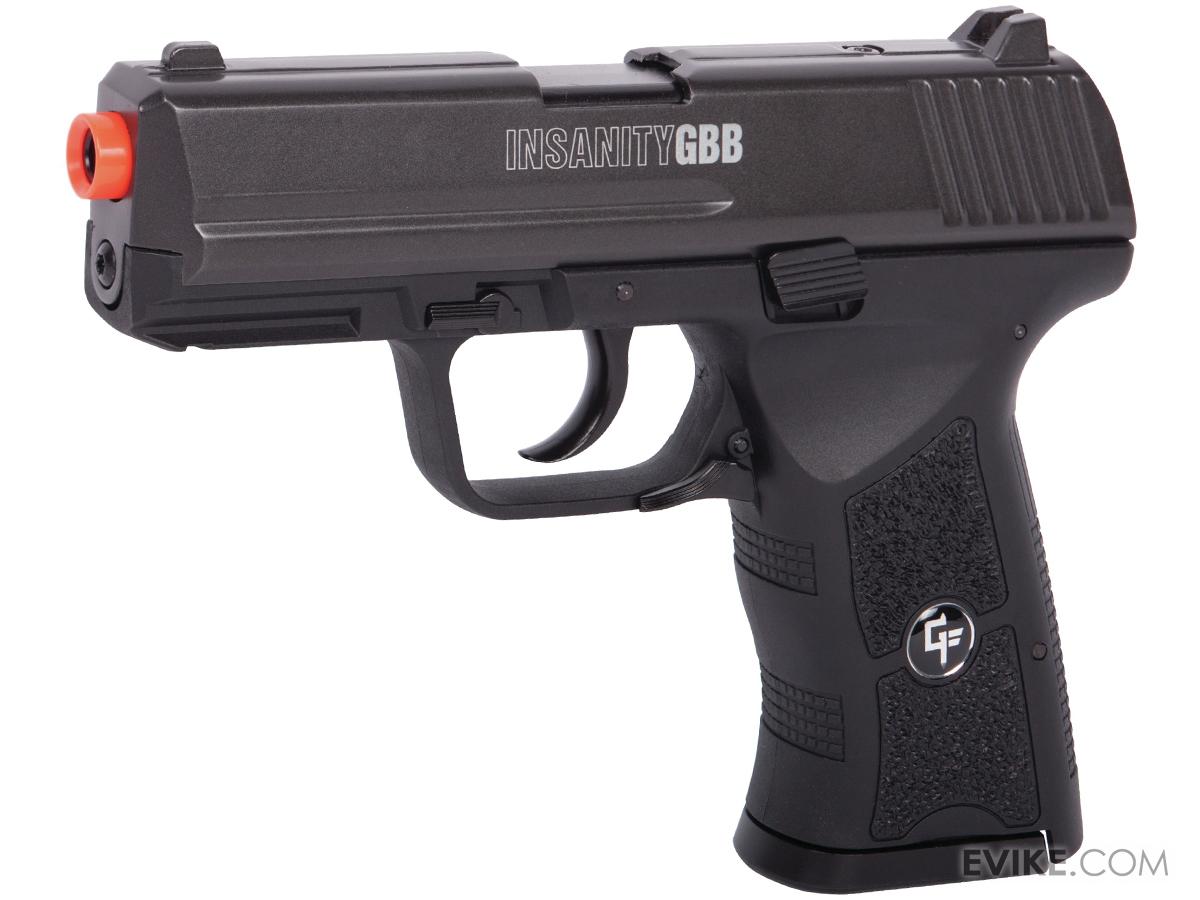 Game Face "Insanity" CO2 Powered Gas Blow Back Pistol, Airsoft Guns ...