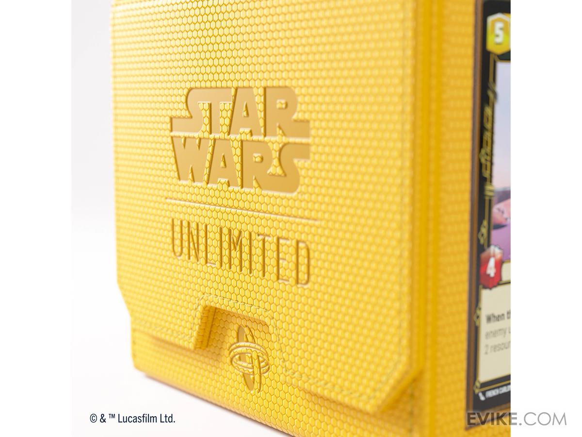 Gamegenic "Star Wars: Unlimited" Deck Pod Protective Card Box (Color: Yellow), MORE ...