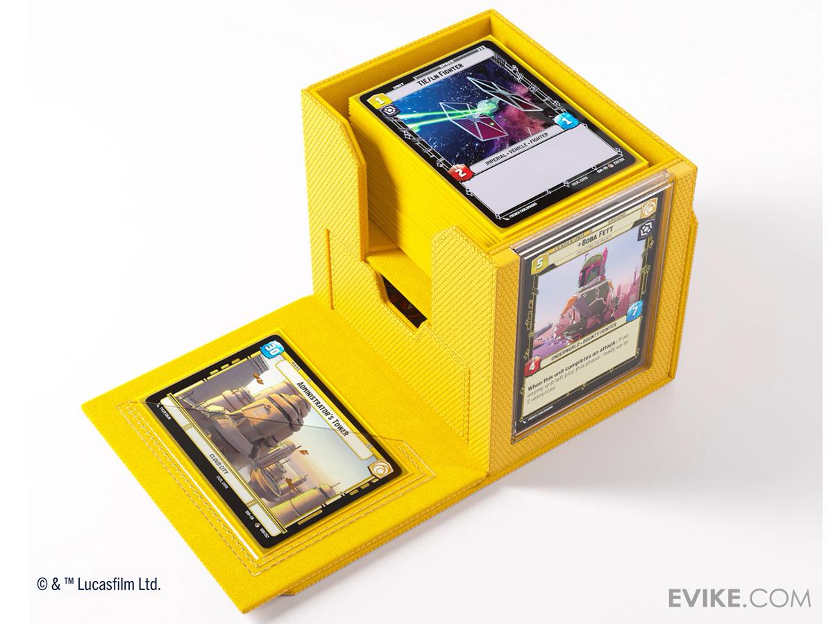 Gamegenic "Star Wars: Unlimited" Deck Pod Protective Card Box (Color: Yellow), MORE ...