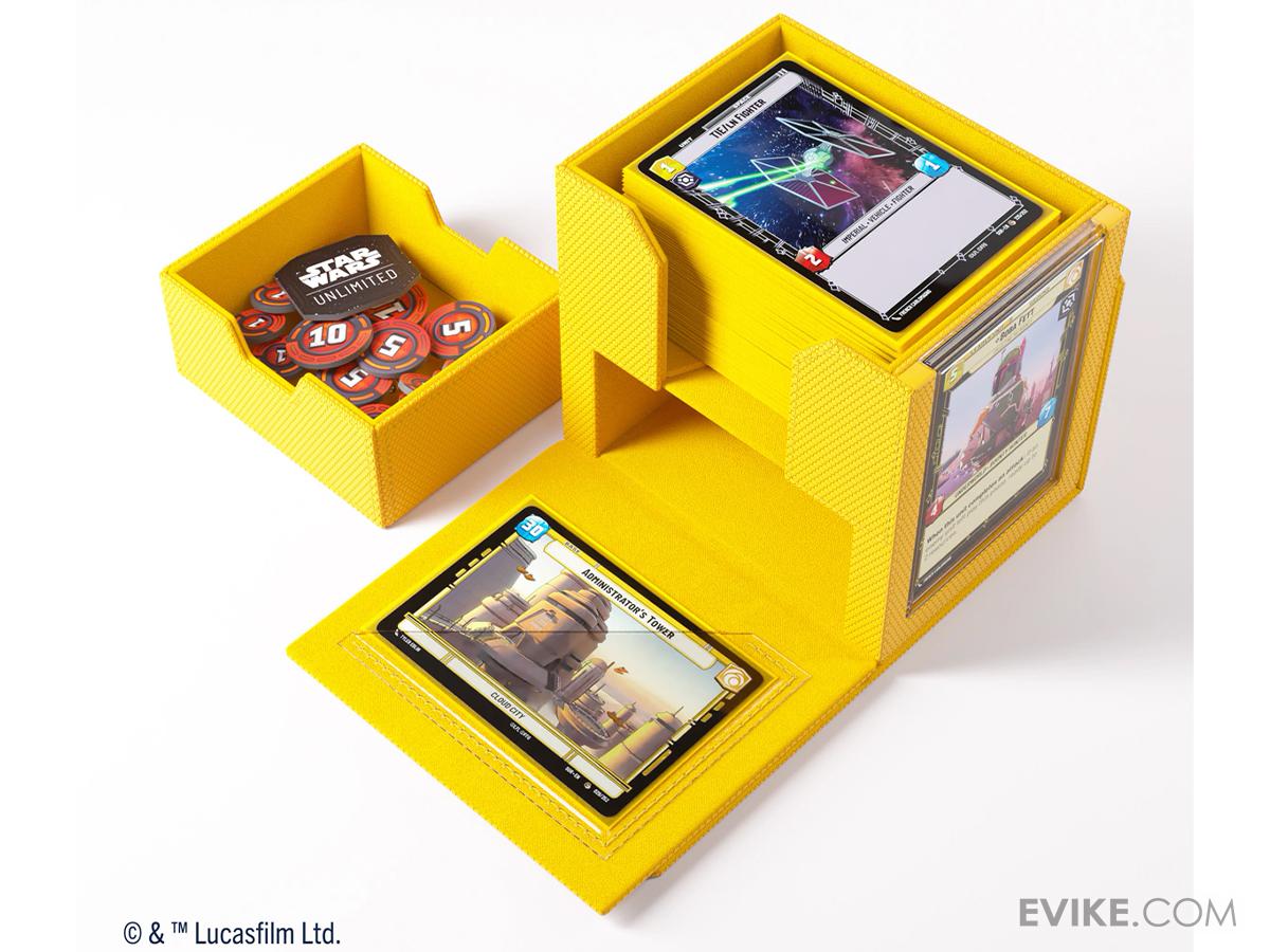 Gamegenic "Star Wars: Unlimited" Deck Pod Protective Card Box (Color: Yellow), MORE ...