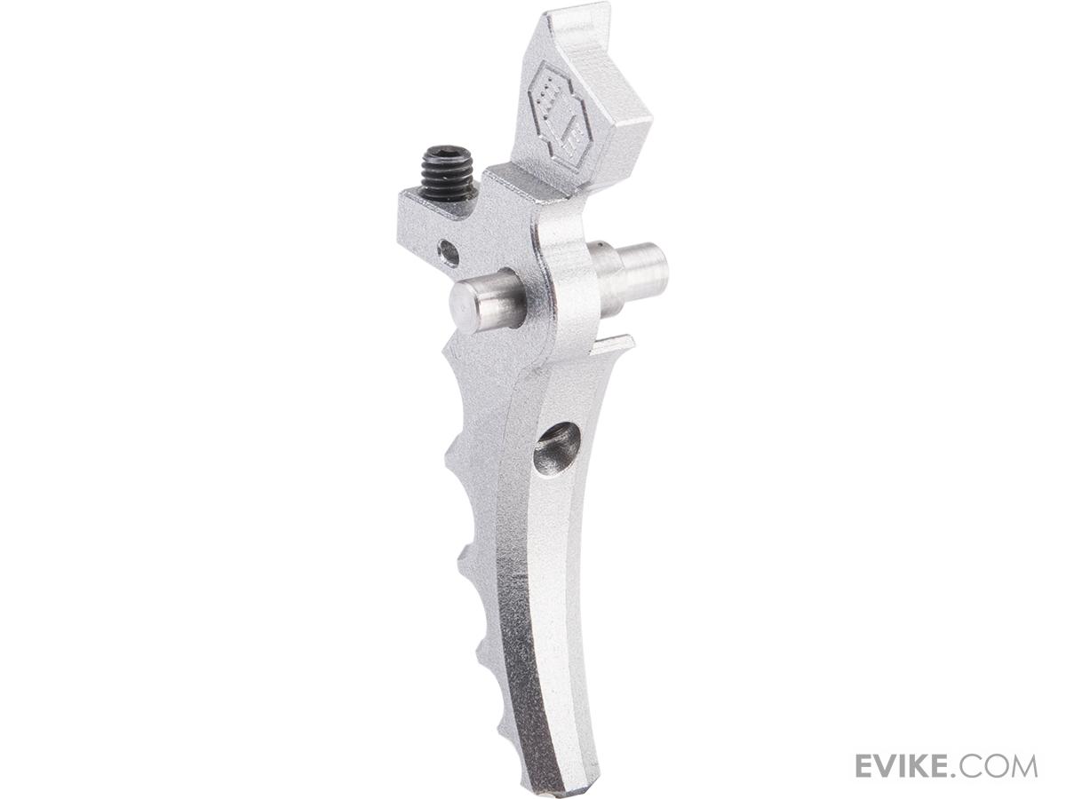 GATE Nova CNC Machined Aluminum Adjustable Trigger (Color: Silver / 2C1), Accessories & Parts ...