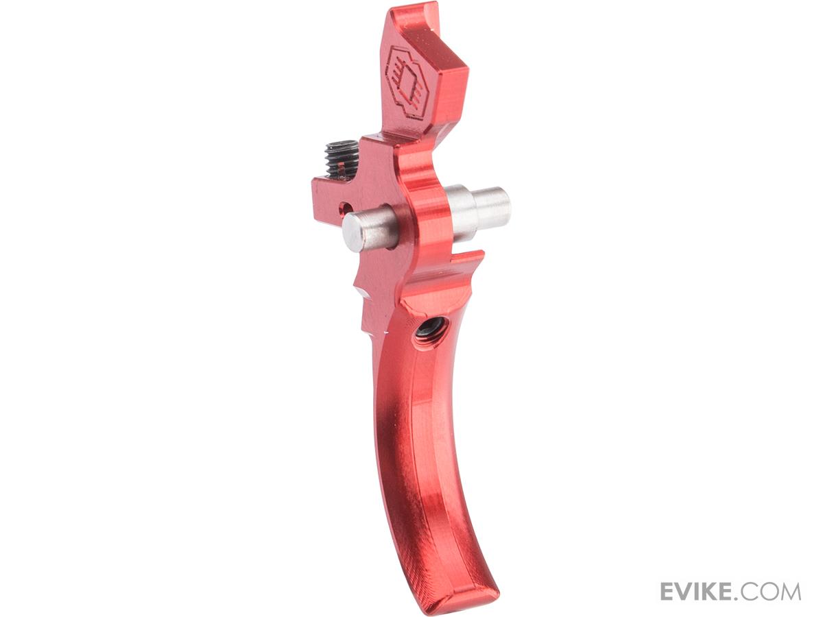GATE Nova CNC Machined Aluminum Adjustable Trigger (Color: Red / 2E1 ...