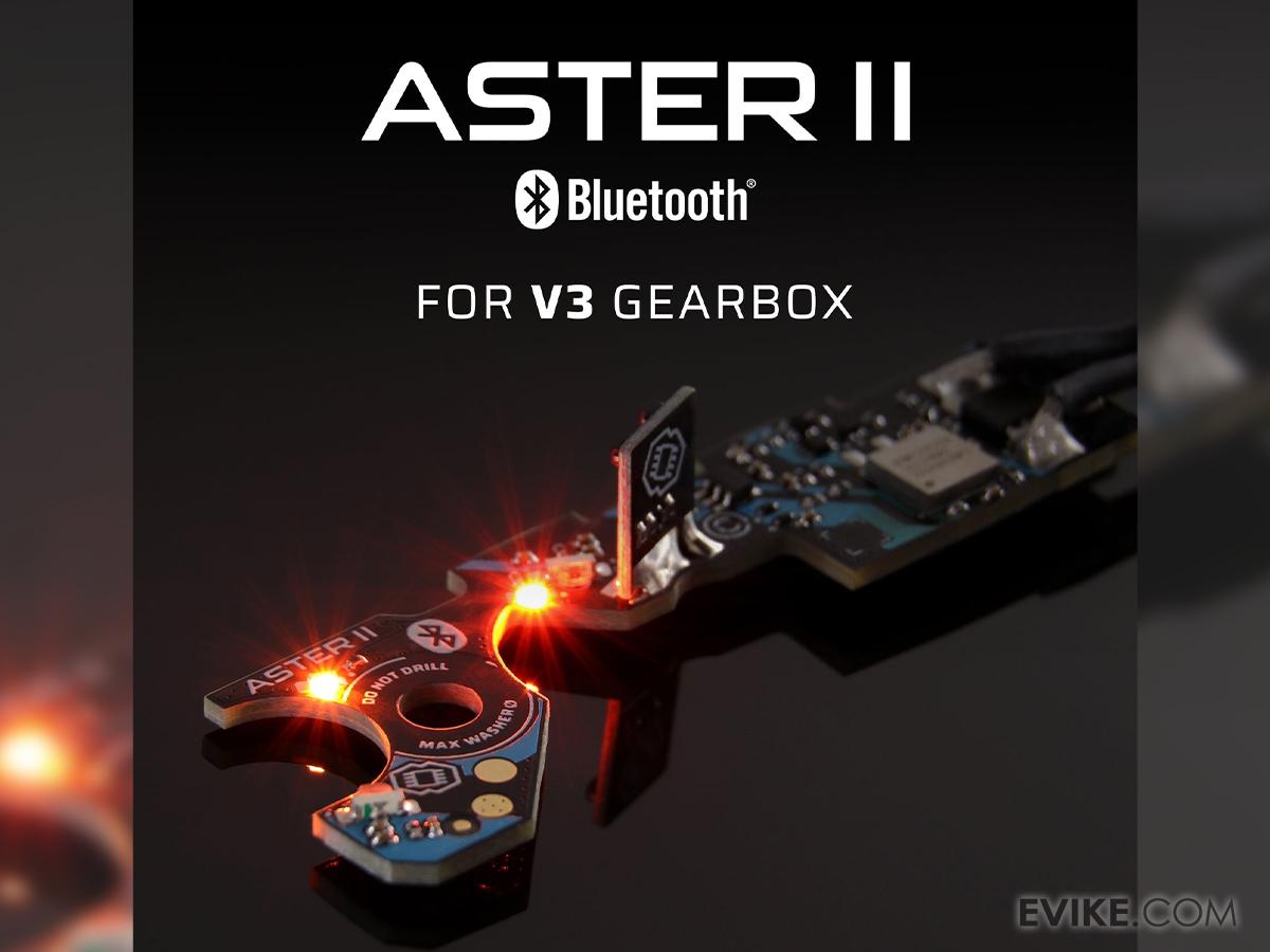 GATE ASTER II Expert V3 Bluetooth Airsoft AEG & HPA Programmable MOSFET Module, Accessories ...