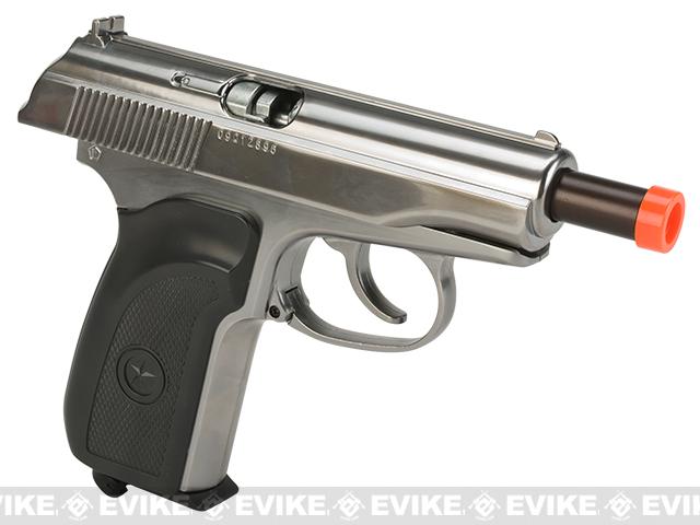 Gun Heaven CO2 Powered Russian PM Blowback Airsoft Pistol (Color ...