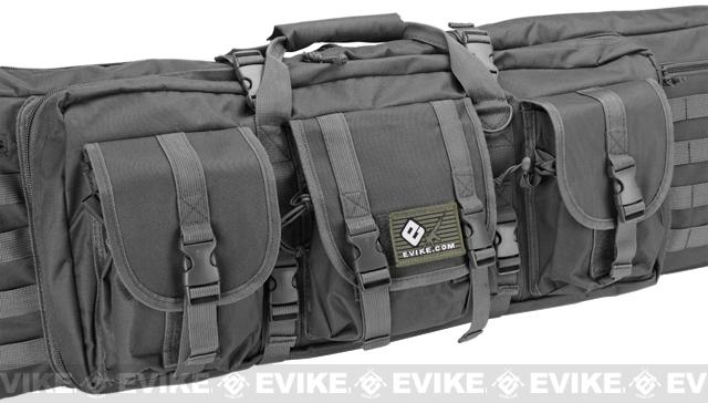 Combat Featured 42" Ultimate Dual Weapon Case Rifle Bag (Color: Black ...