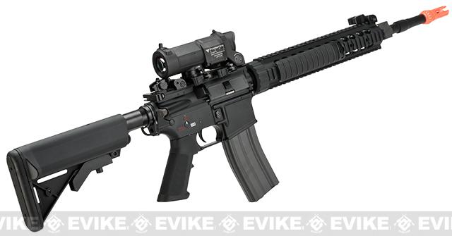 G&G Full Metal GC12 SPR / DMR Airsoft AEG Rifle - Black (Package: Gun ...