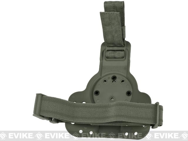 G-Code DLS Tactical Kydex Drop Leg Holster Panel w/ Single Leg Strap ...